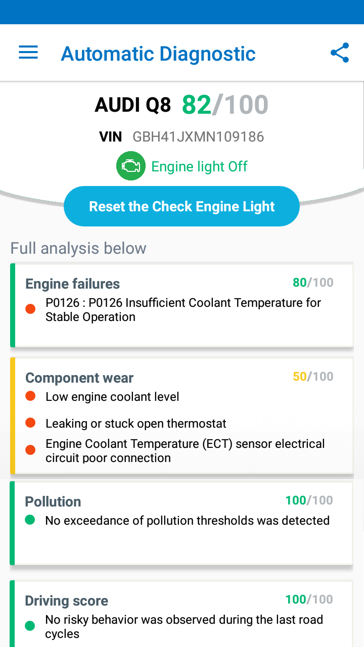 Cardiag App Home - CarDiag : A Mechanic In Your Pocket